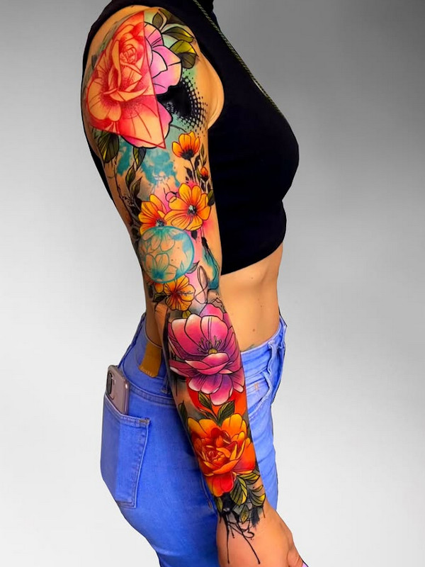 Tattoo a color